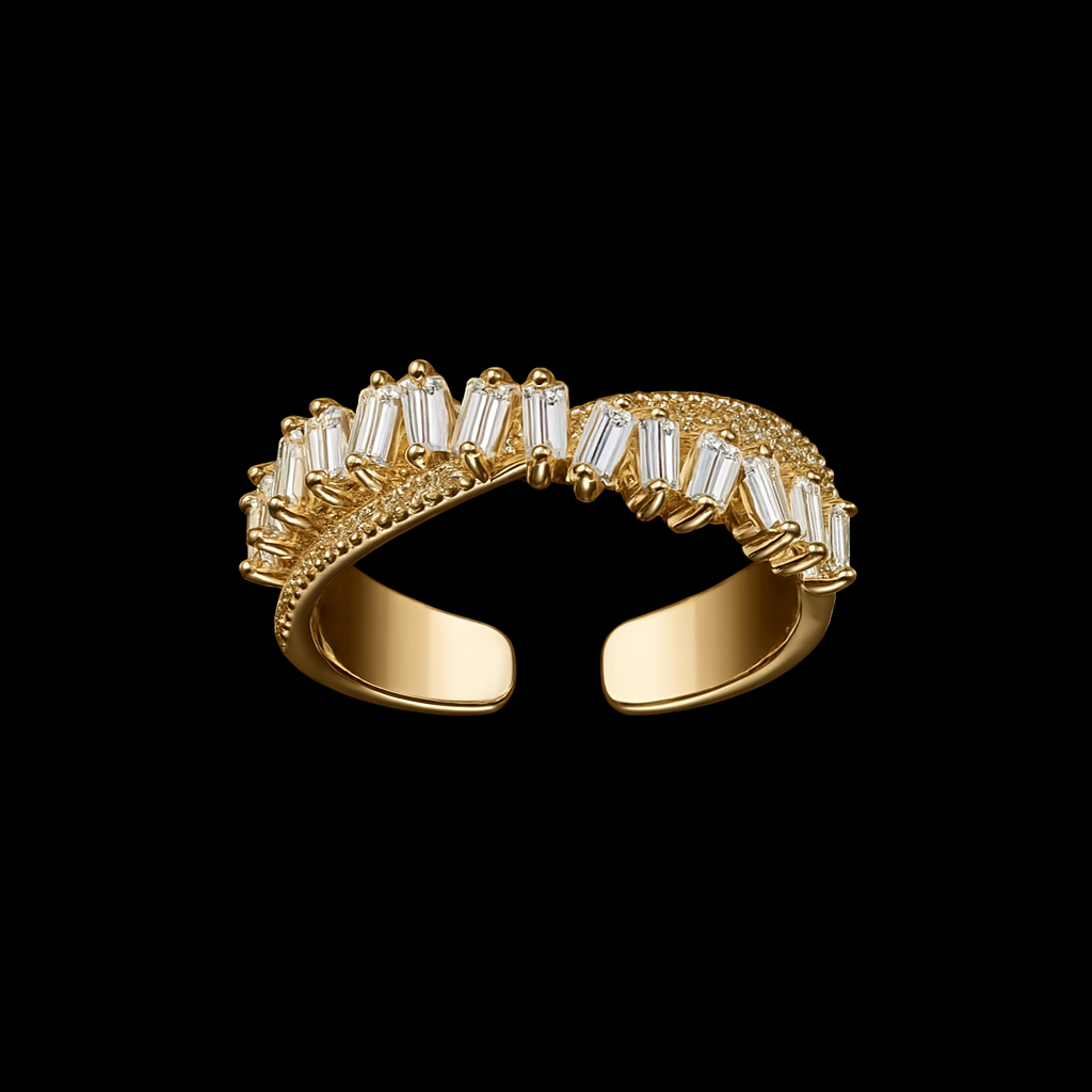 Radiance Crossover Ring – LYLA